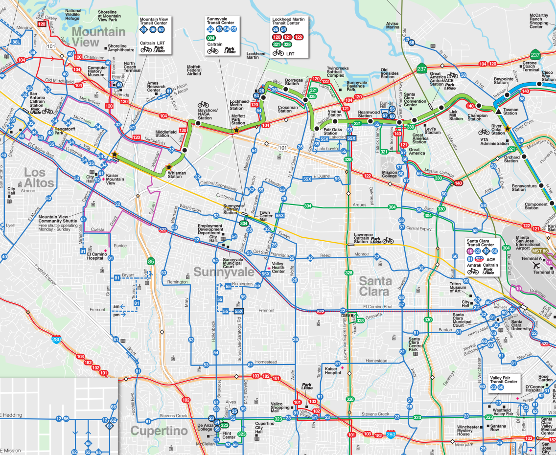VTA Publishes Draft for “Next Network” | Greater Sunnyvale